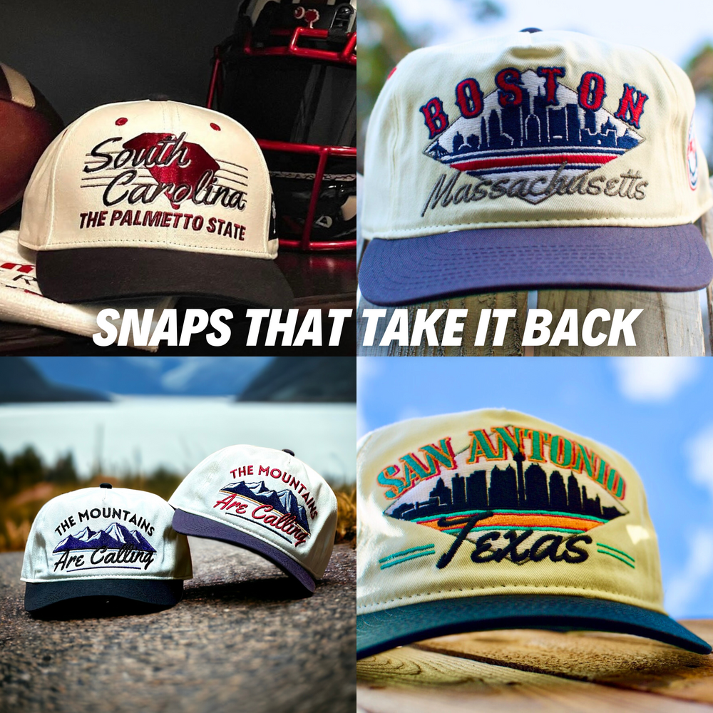 Best Vintage Snapback Hat Collection | Shells Vintage Hat Co.