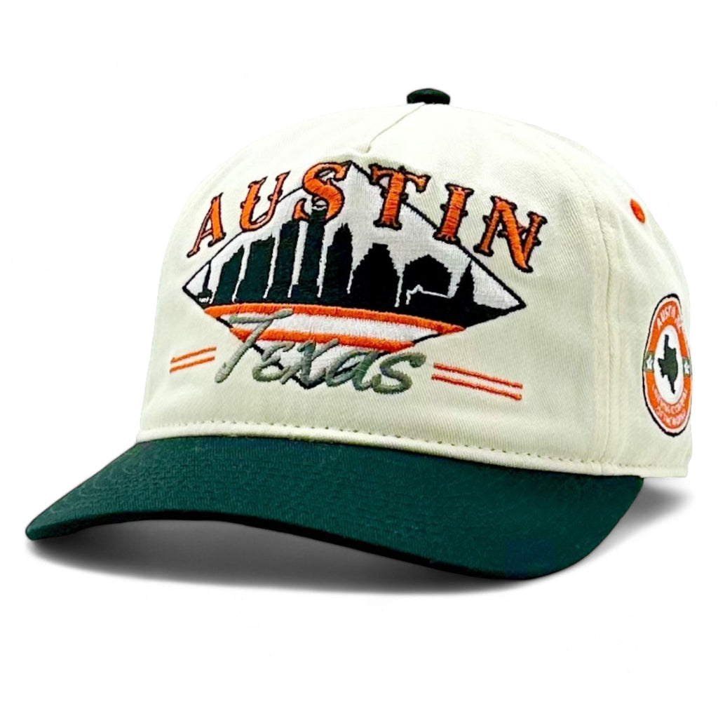 Retro Austin Snapback | Longhorns Colors – Shells Vintage Hat Co.