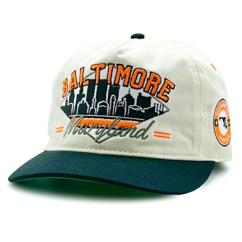 Retro Baltimore Snapback Hat | Orioles Colors | Vintage Style – Shells ...