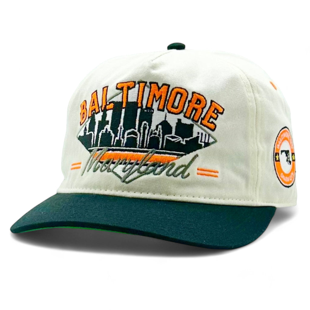 Retro Baltimore Snapback Hat | Orioles Colors | Vintage Style – Shells ...