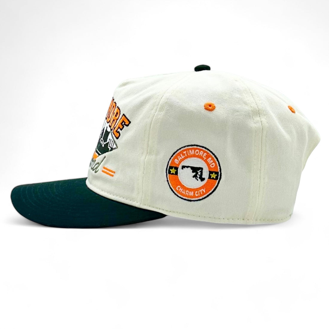 Retro Baltimore Snapback Hat | Orioles Colors | Vintage Style – Shells ...
