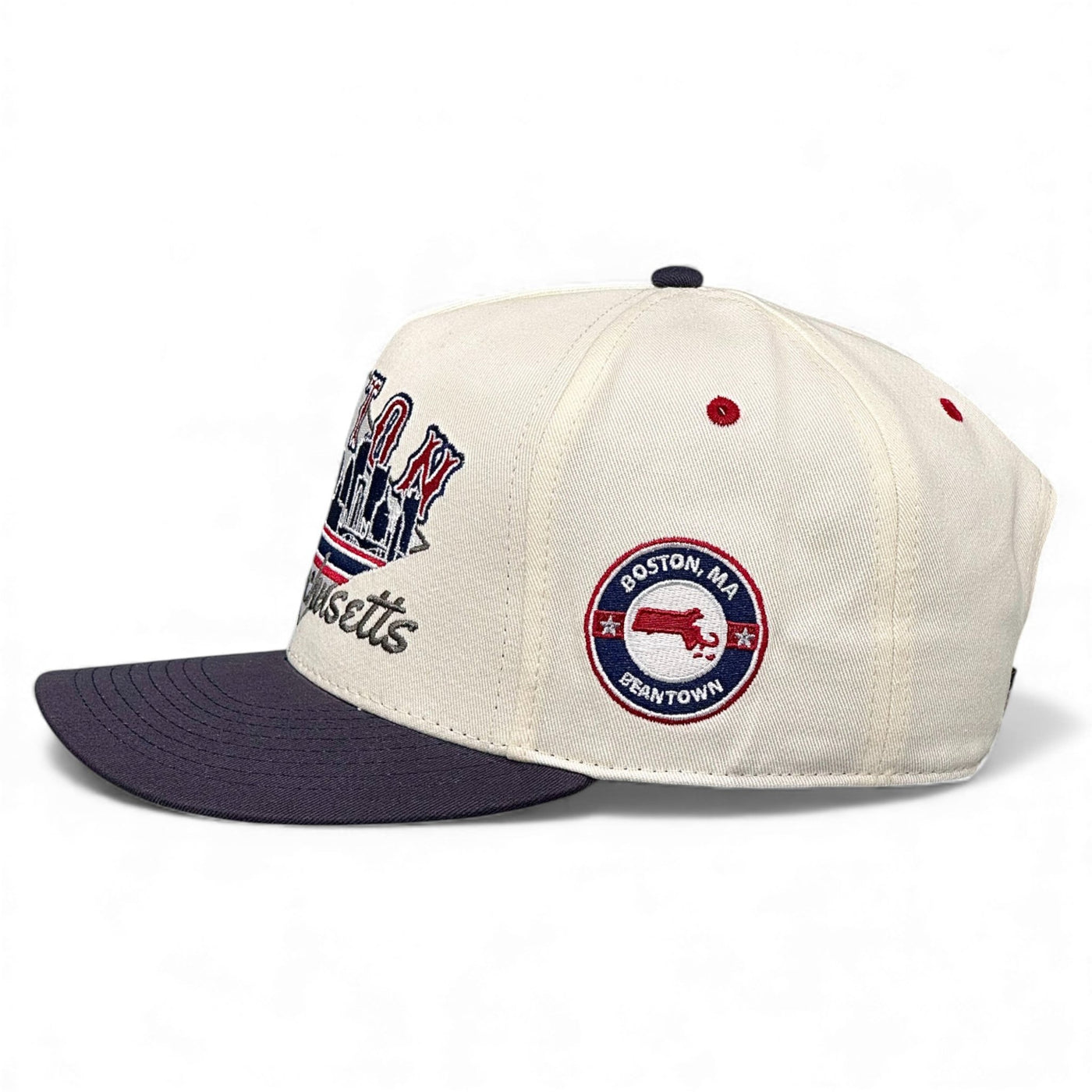 Throwback Boston Hat | Red Sox Colors | Retro Design – Shells Vintage ...