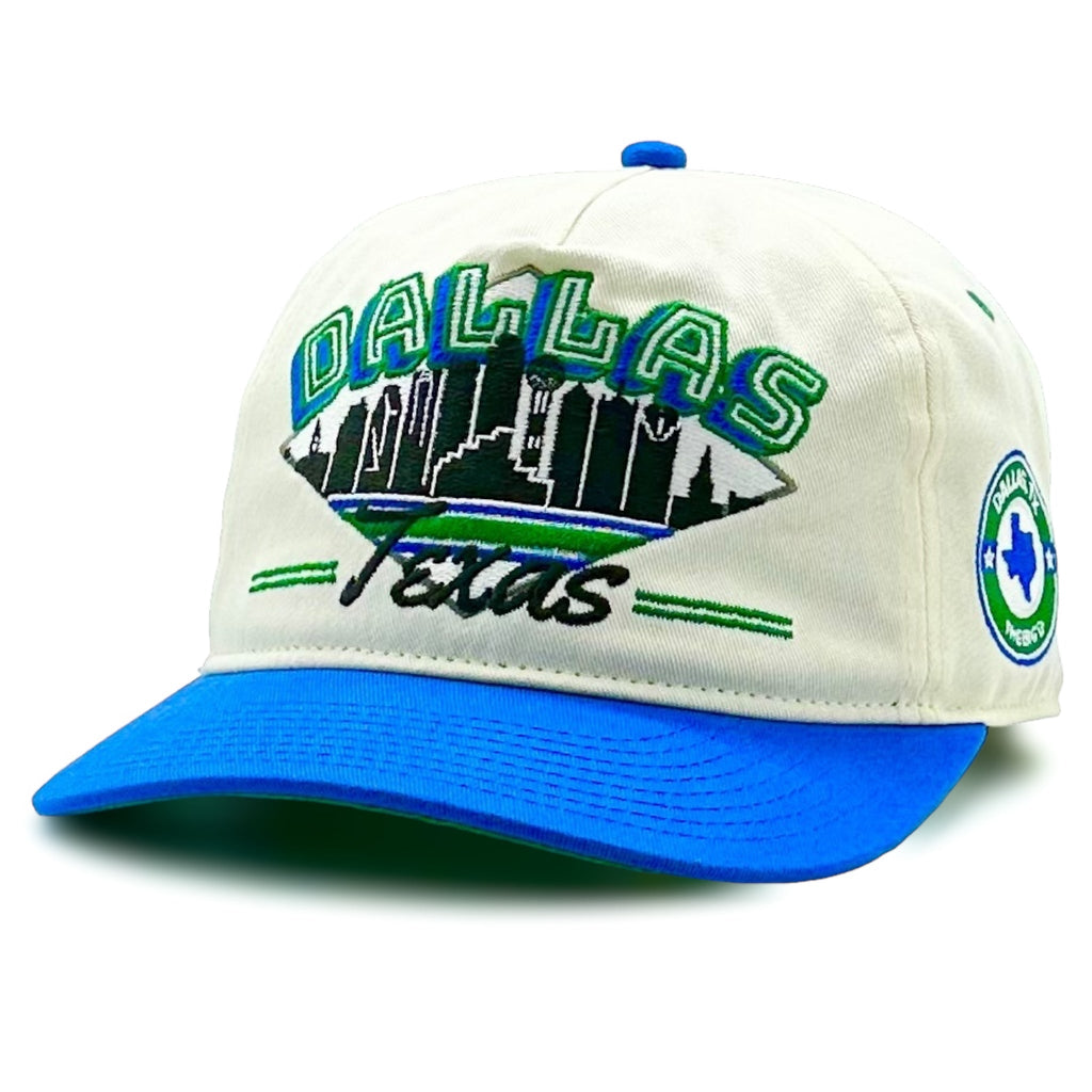 Retro Dallas Snapback | Mavs Colors | Vintage Style – Shells Vintage ...