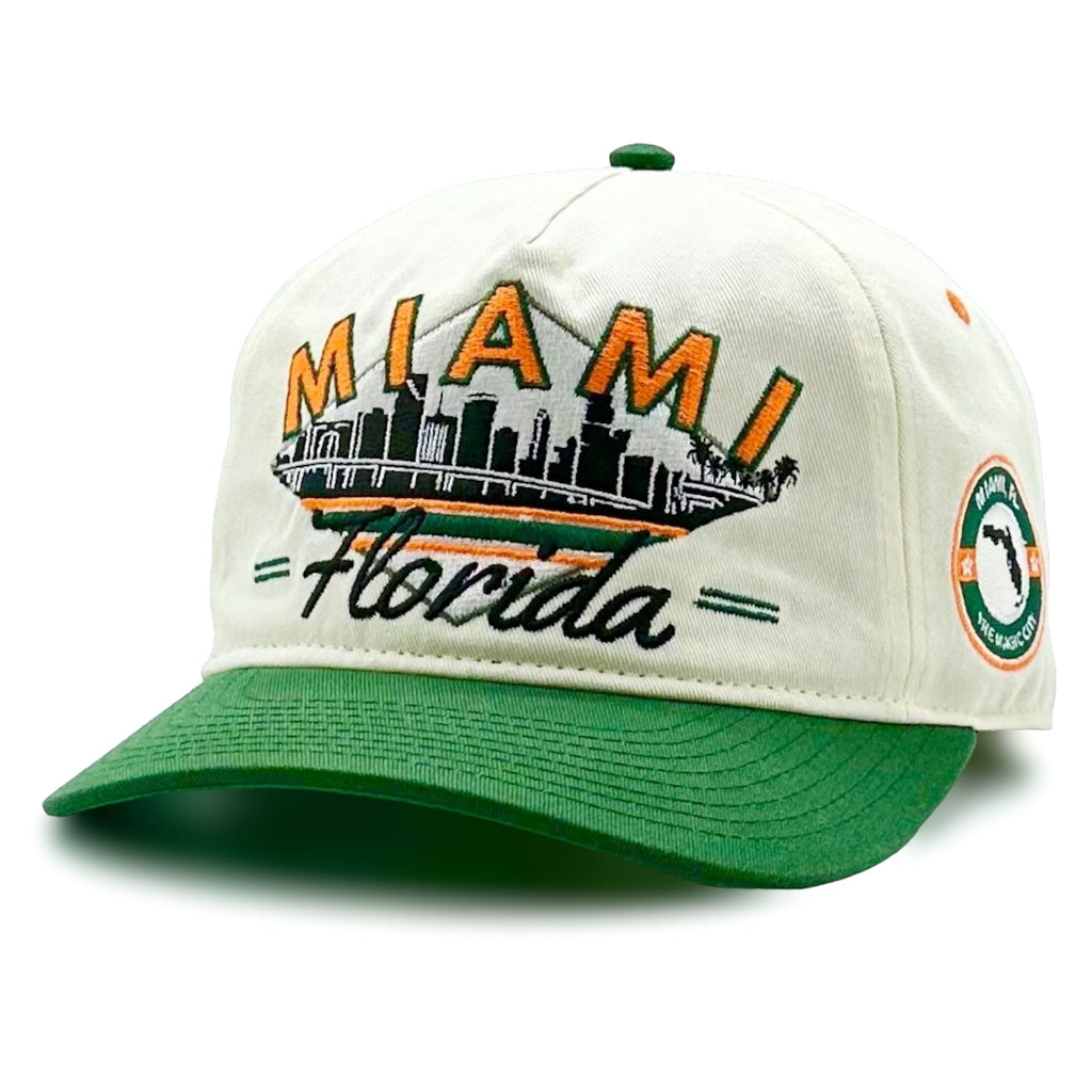 Throwback Style Miami Snapback | Miami Hurricanes Themed – Shells ...