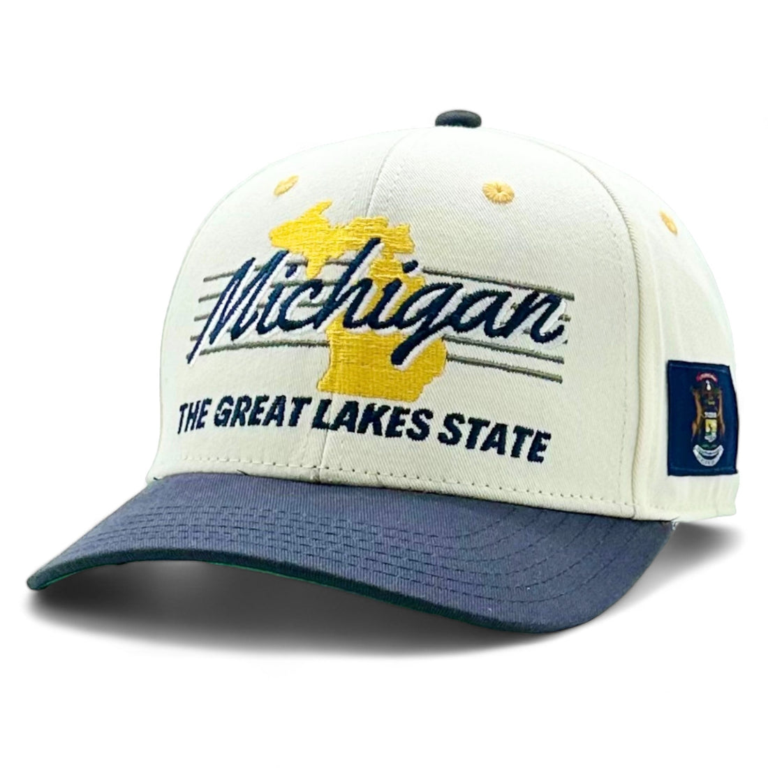 Vintage Style Michigan Hat | Michigan Wolverines Colors – Shells ...