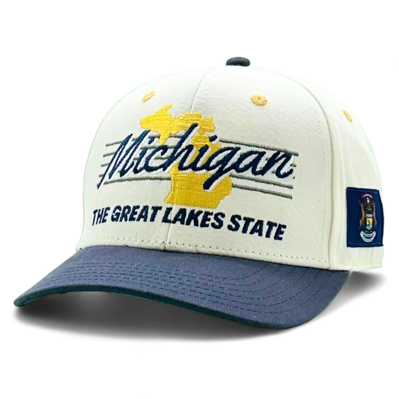 Vintage Style Michigan Hat | Michigan Wolverines Colors – Shells ...