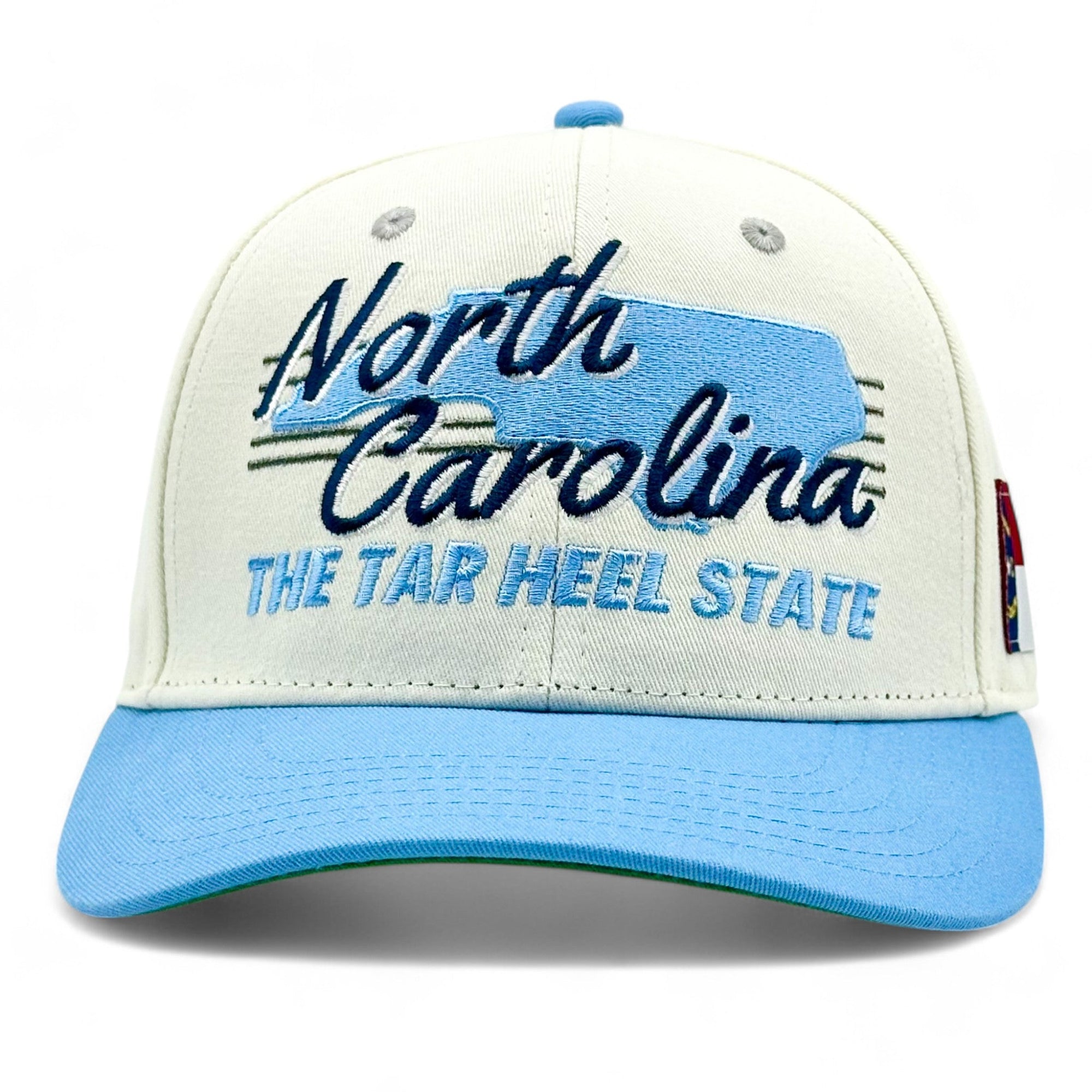 Throwback North Carolina Snapback | Vintage Design | Tar Heel Colors ...