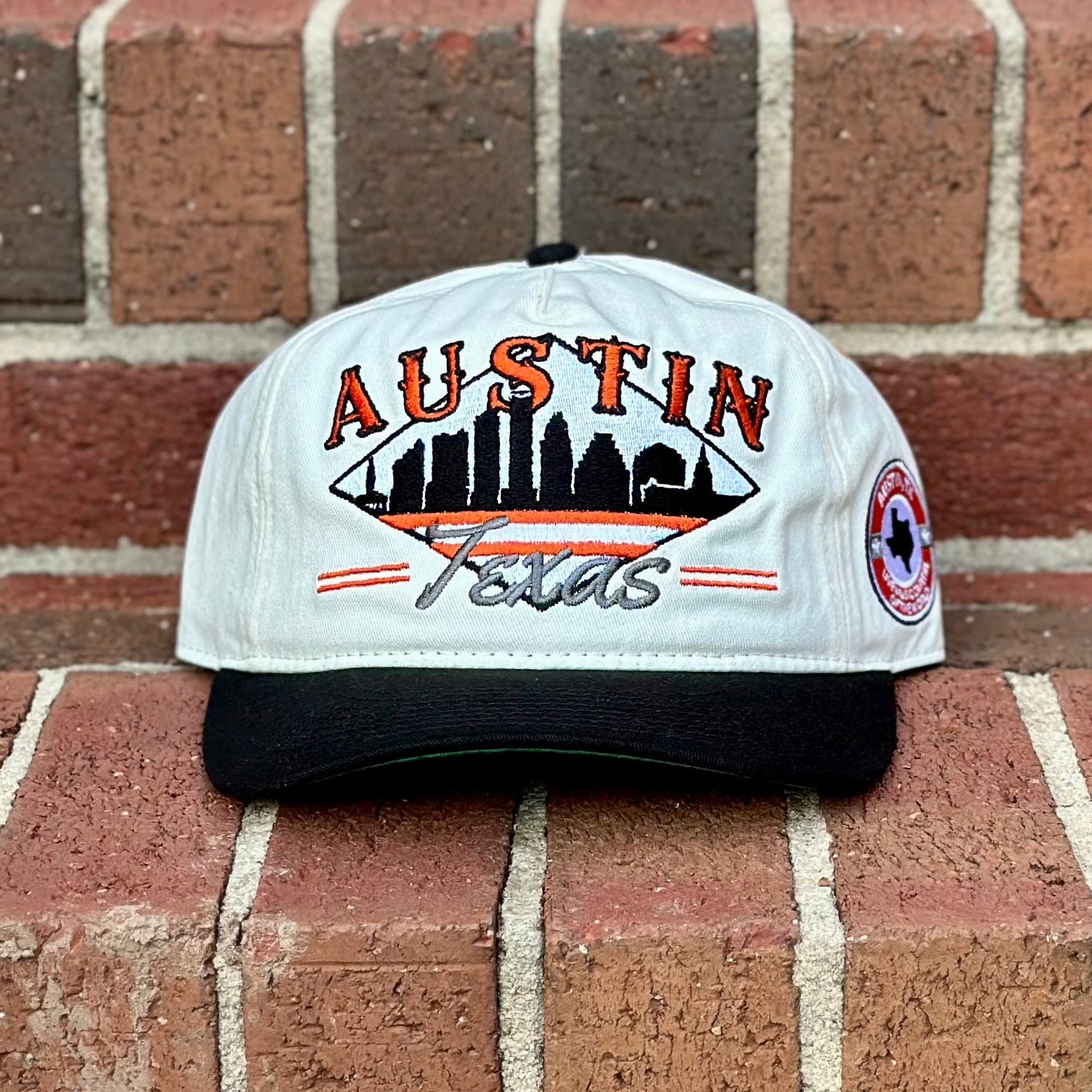 Retro Austin Snapback | Longhorns Colors – Shells Vintage Hat Co.