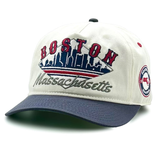 Throwback Boston Hat | Bruins Colors | Retro Design – Shells Vintage ...