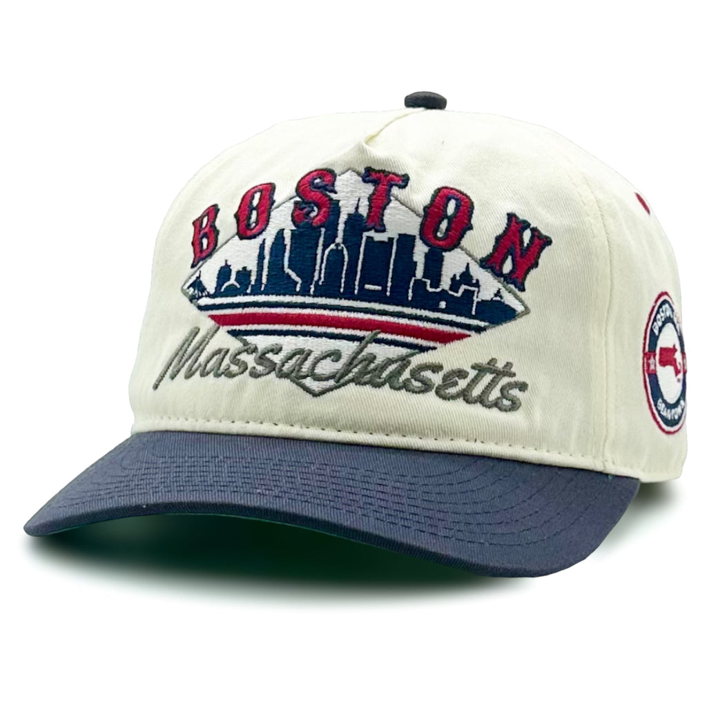 Throwback Boston Hat | Bruins Colors | Retro Design – Shells Vintage ...