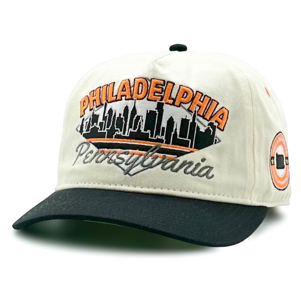 Retro Philadelphia Hat | Flyers Colors | Skyline Design – Shells ...